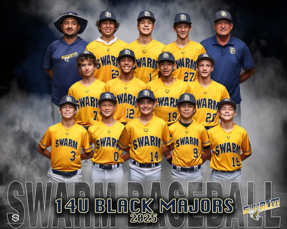 14U BLACK MAJORS - Swarm Baseball